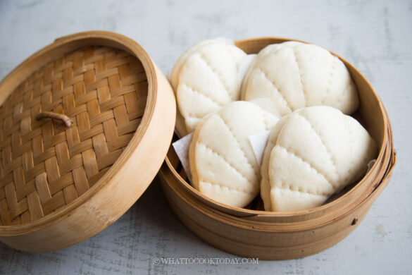 Lotus Leaf Steamed Buns (He Ye Bao) / Gua Bao Buns - 3 ways