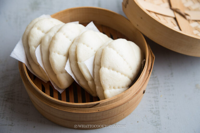 Lotus Leaf Steamed Buns (He Ye Bao) / Gua Bao Buns - 3 ways