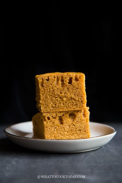 Easy Soft Fluffy Ma Lai Gao (without yeast)