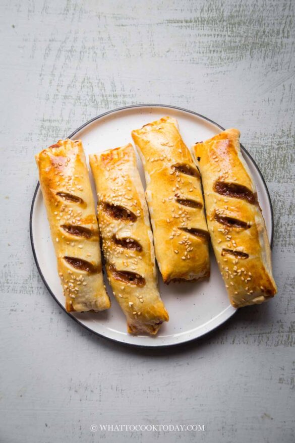 Char Siu Sou (Chinese BBQ Pork Puff Pastry)