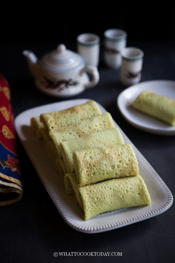 Kue Dadar Gulung - Kuih Ketayap (with nice texture )