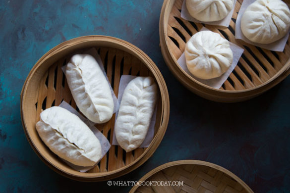 Chinese Steamed Pork Buns (Bak Pao) - What To Cook Today