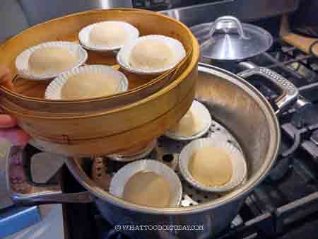 Liu Sha Bao (Molten Salted Egg Yolk Steamed Buns)