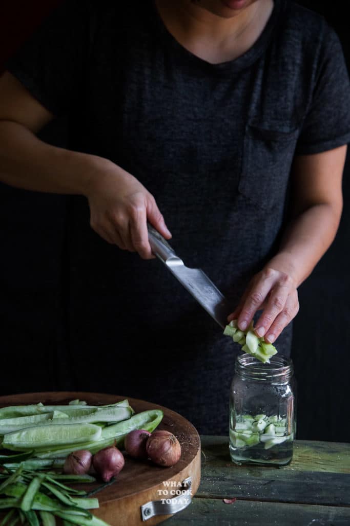 Acar Timun (Cucumber Pickles) - What To Cook Today