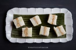 Easy Lemper Ayam (Sticky Rice with Chicken Floss)