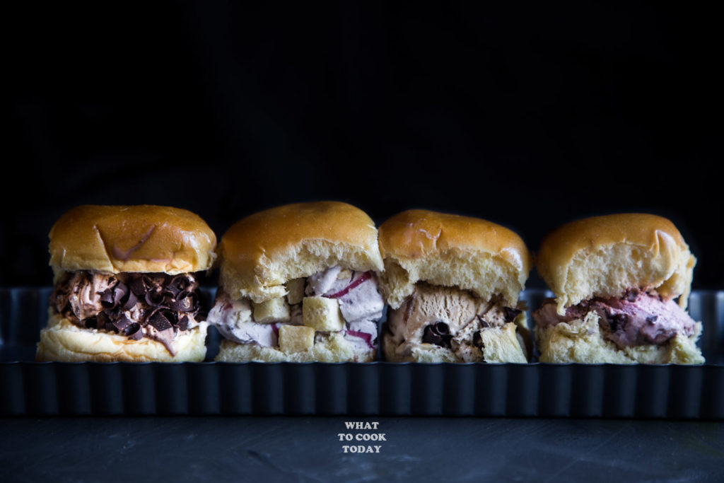 Ice Cream Brioche Sliders - What To Cook Today