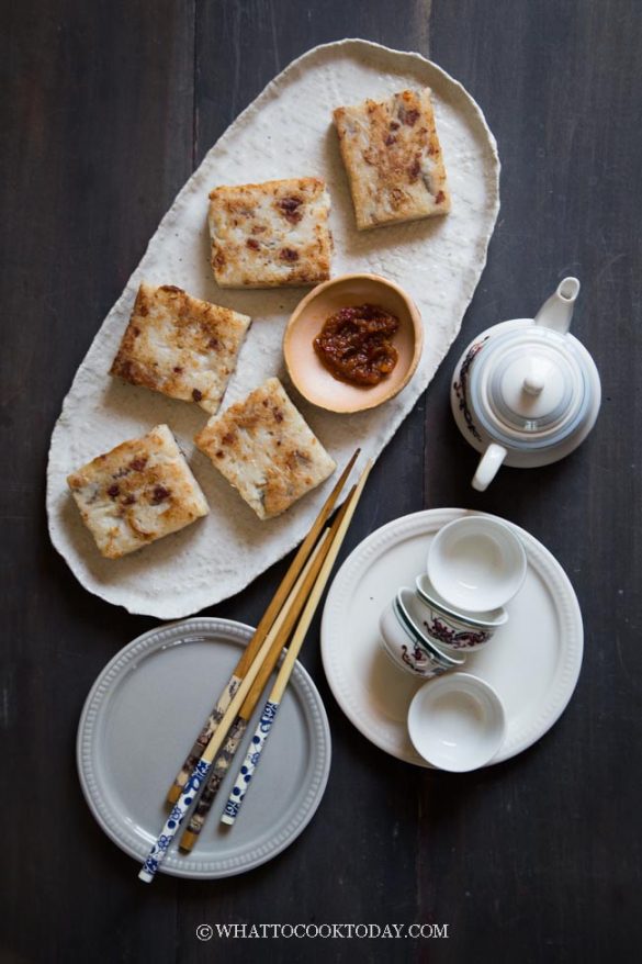 Chinese Turnip Cake (Lo Bak Go)