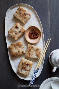Chinese Turnip Cake (Lo Bak Go)