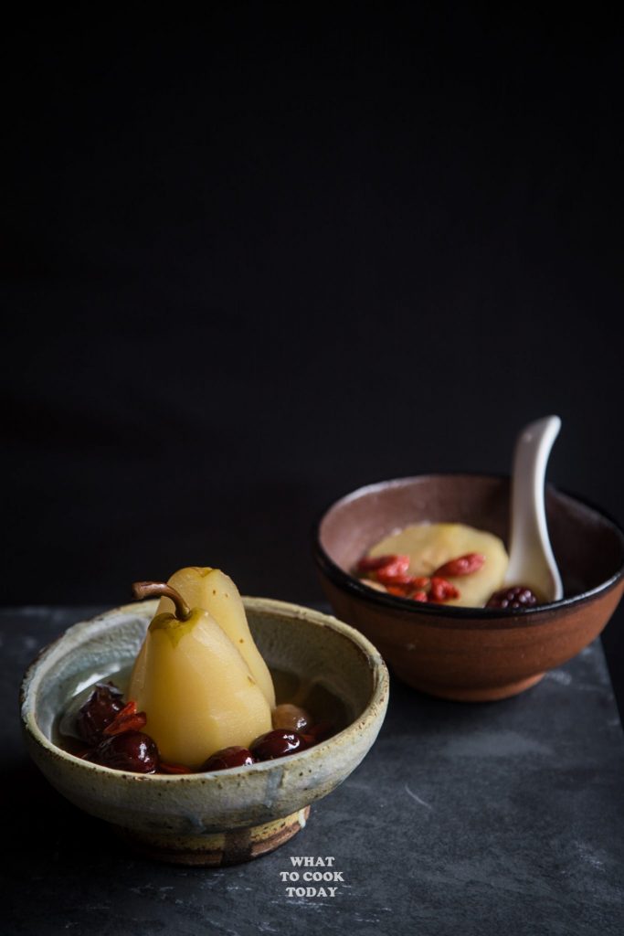 Chinese Poached Pears Tong Sui / Cheng Tng