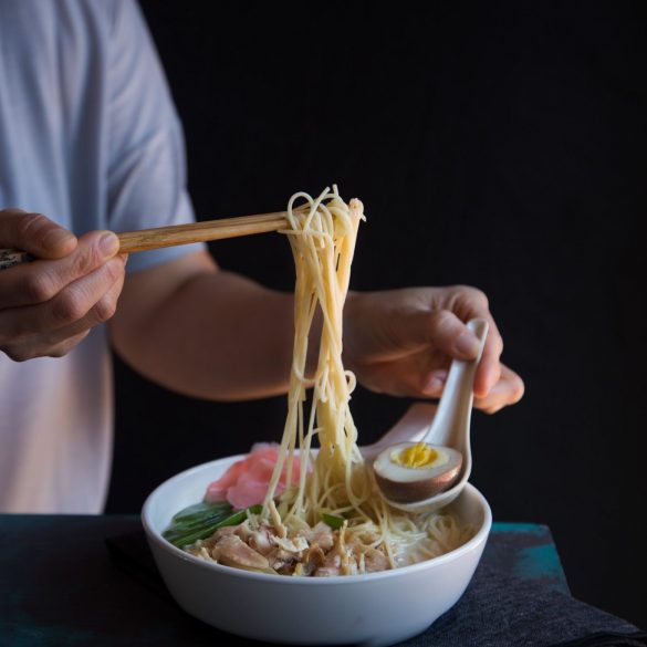 Stir-fried Mee Tai Mak / Bee Tai Mak / Loh Shi Fun (Rice Pin Noodles)