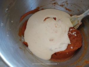 Bingka Labu Kuning Bakar (Malay Baked Pumpkin Cake)