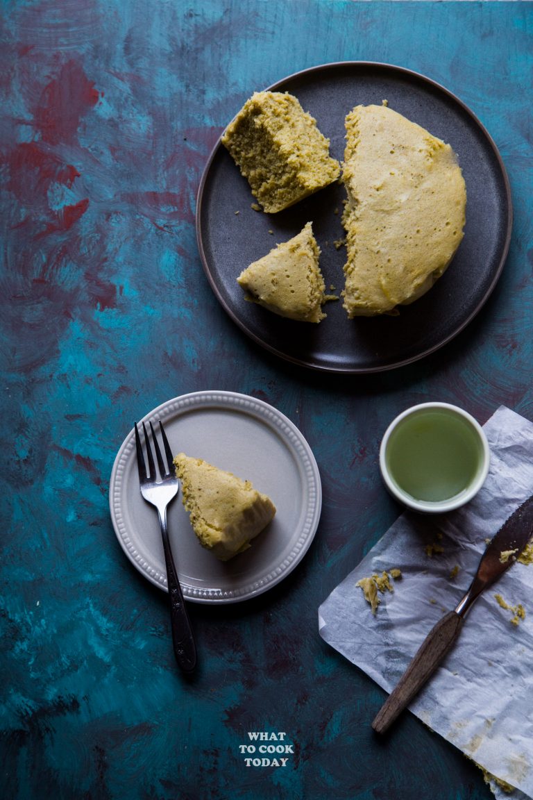 Instant Pot Chinese Steamed Matcha Sponge Cake (Ji Dan Gao) - What To ...