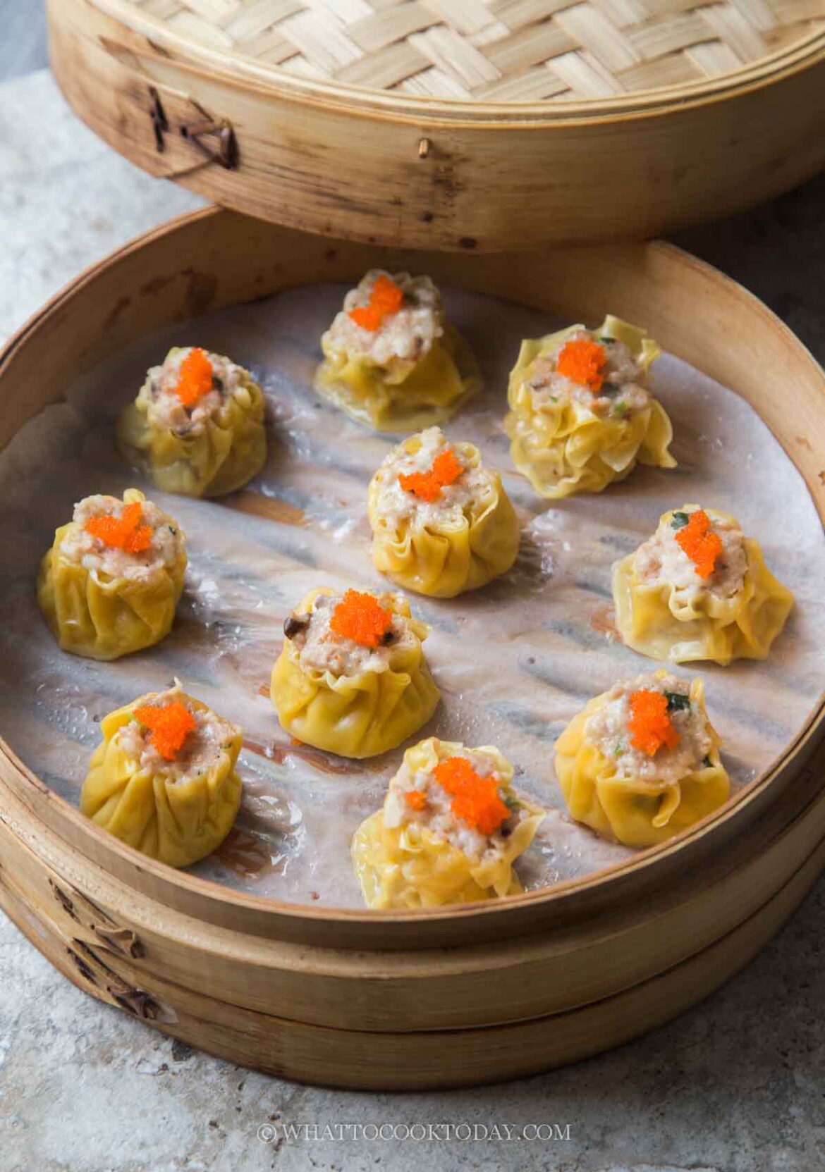 Pork and Shrimp Dumplings (Shu mai/Siu Mai)
