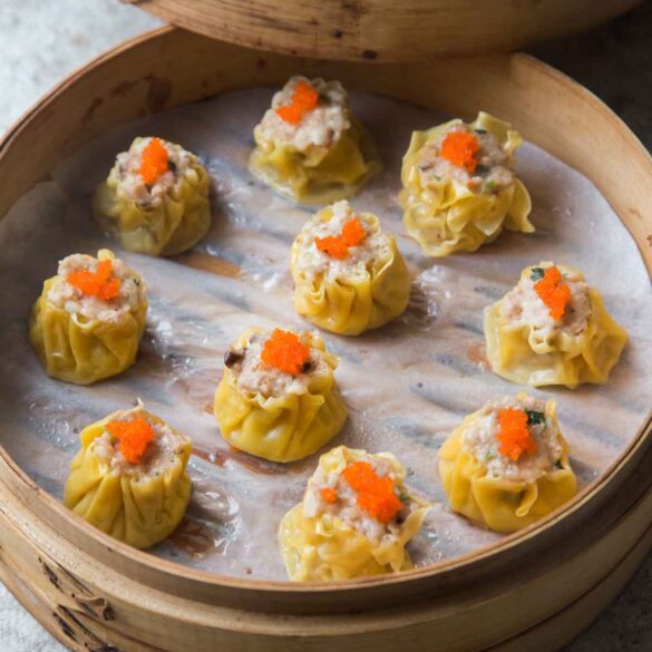 Pork and Shrimp Dumplings (Shu mai/Siu Mai)