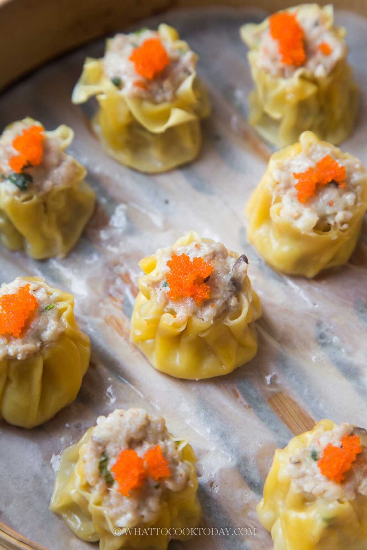 Pork and Shrimp Dumplings (Shu mai/Siu Mai)