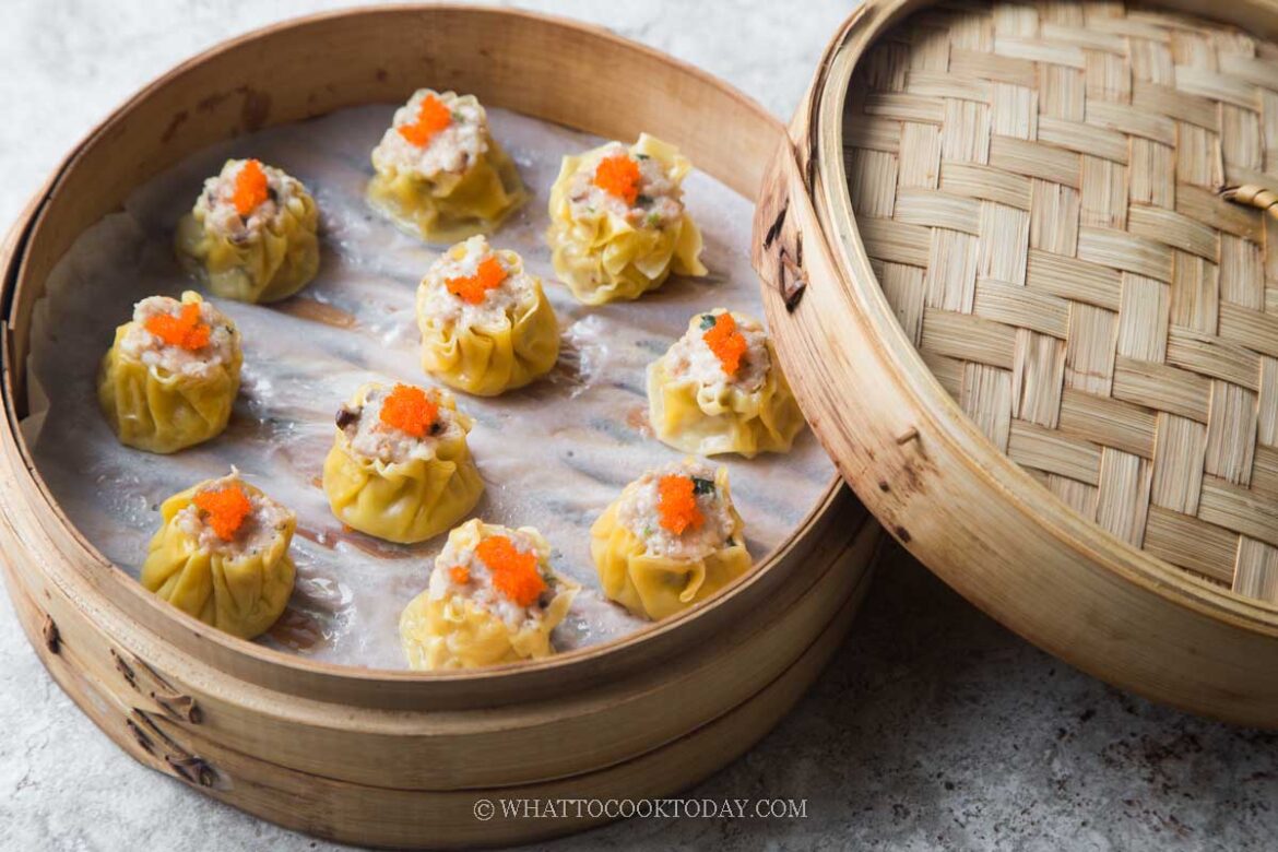 Pork and Shrimp Dumplings (Shu mai/Siu Mai)