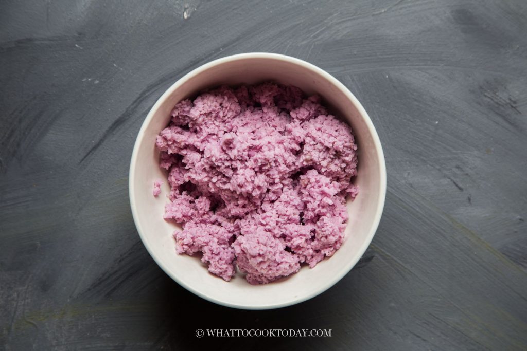 Ube or Purple Sweet Potato Crinkle Cookies (with Egg or Eggless)