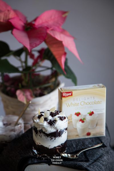 Coconut Black Sticky Rice with White Chocolate Mousse - What To Cook Today