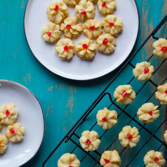 Sweet Red Bean Paste/ Anko Crinkle Cookies (with Egg or Eggless)
