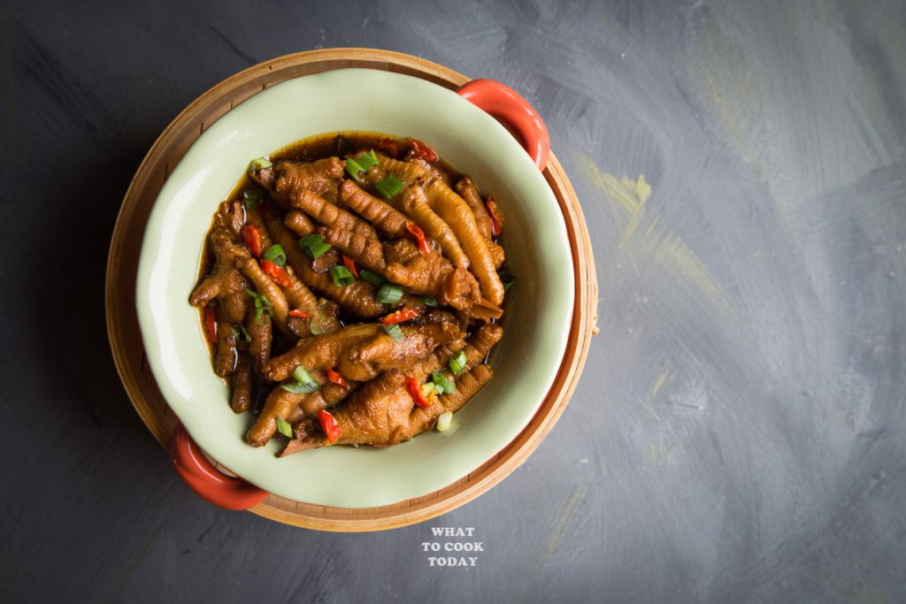 Pressure Cooker Braised Dim Sum Chicken Feet (Phoenix Claws)