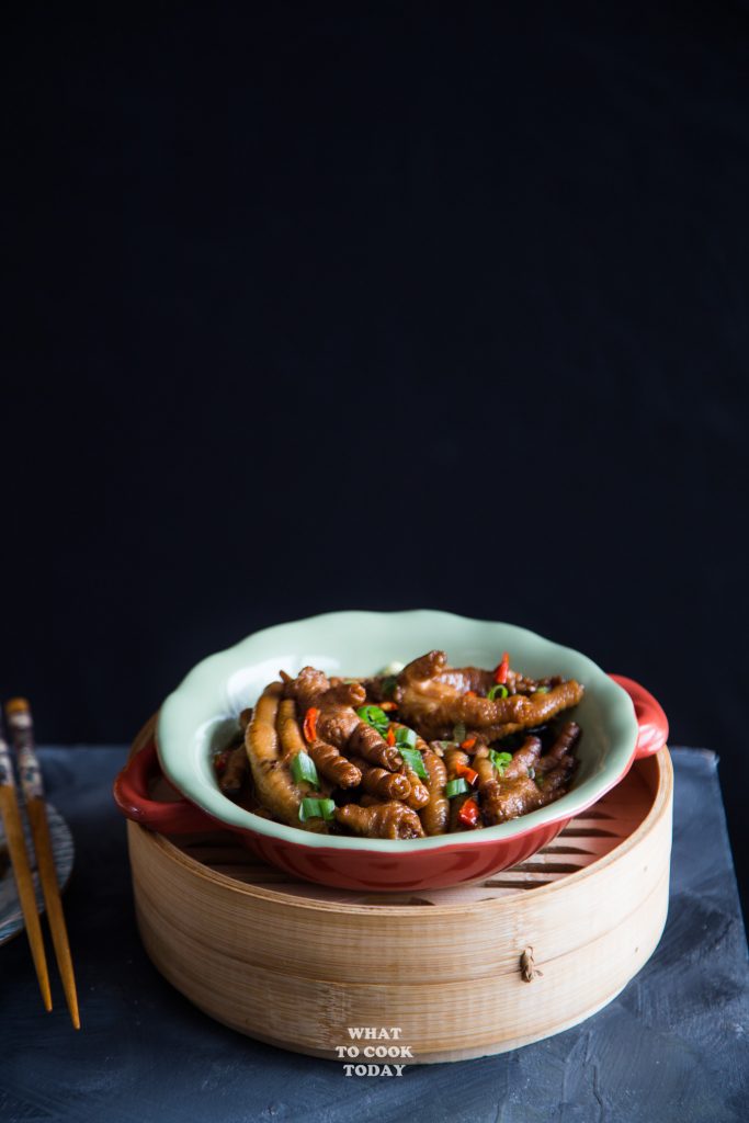Pressure Cooker Braised Dim Sum Chicken Feet (Phoenix Claws)