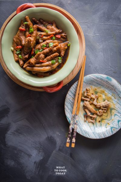 Pressure Cooker Braised Dim Sum Chicken Feet (Phoenix Claws)