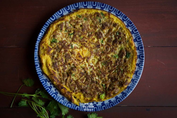 Chai Poh Neng (Preserved Radish Omelet) - What To Cook Today