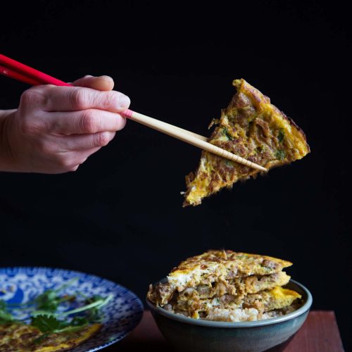 Chai Poh Neng (Preserved Radish Omelet) | What To Cook Today