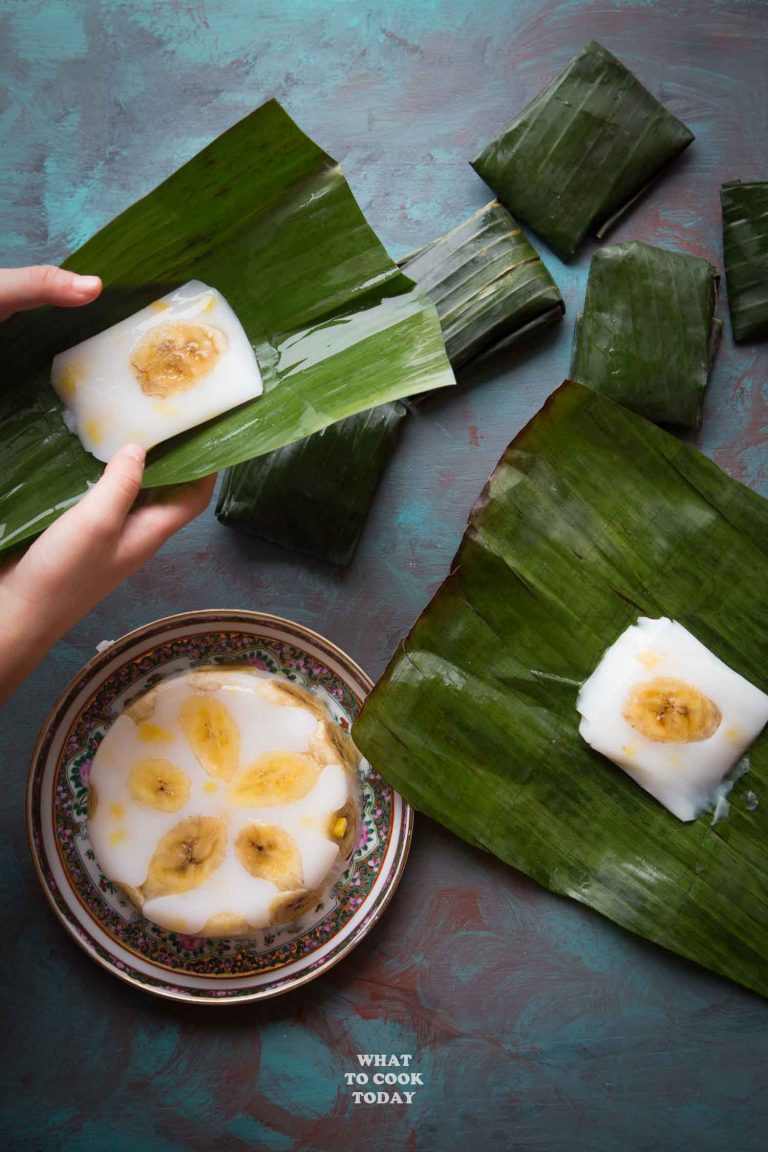 Banana Hoon Kueh (Pisang Hoon Kueh/Hun Kwe)