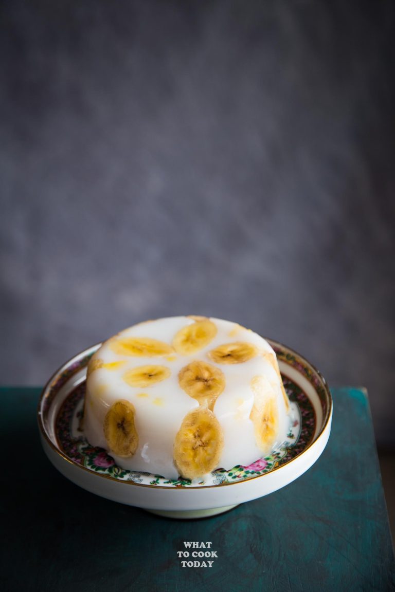 Banana Hoon Kueh (Pisang Hoon Kueh/Hun Kwe)