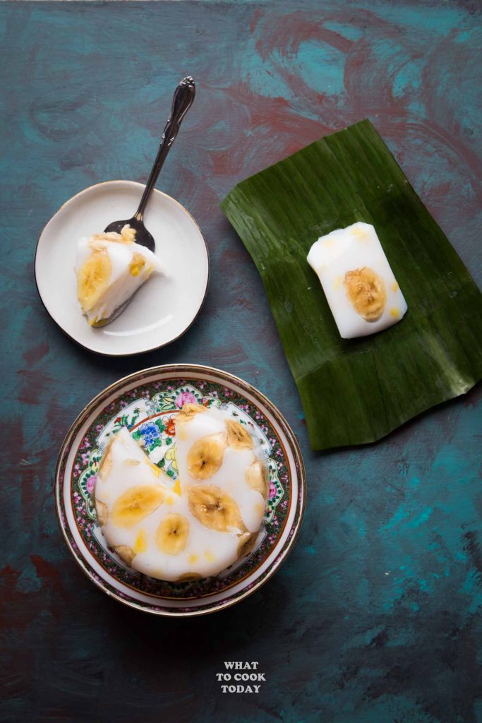 Banana Hoon Kueh (Pisang Hoon Kueh/Hun Kwe)