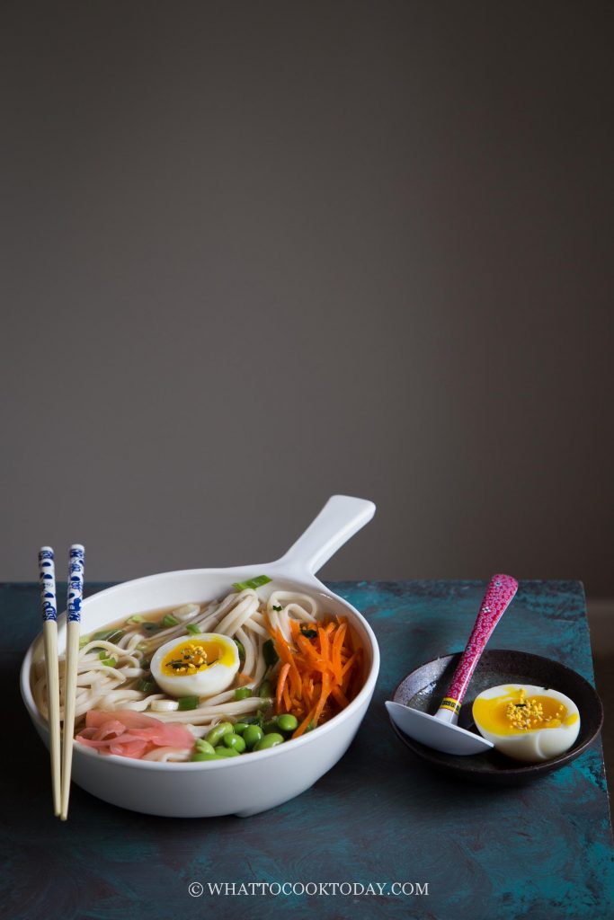 Amazingly Refreshing Cold Udon Noodle Soup - What To Cook Today