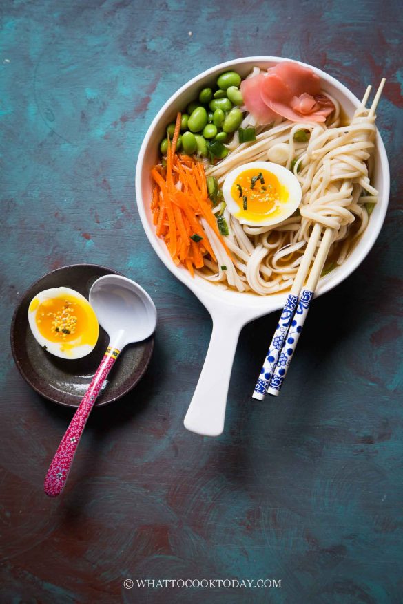Amazingly Refreshing Cold Udon Noodle Soup - What To Cook Today