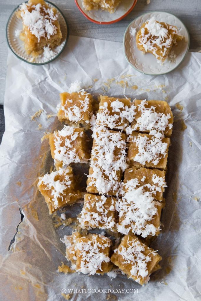 Getuk Singkong Gula Merah (Pressed Cassava Cake)
