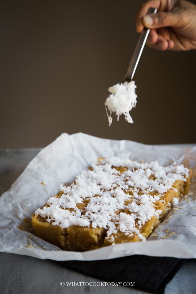 Getuk Singkong Gula Merah (Pressed Cassava Cake)