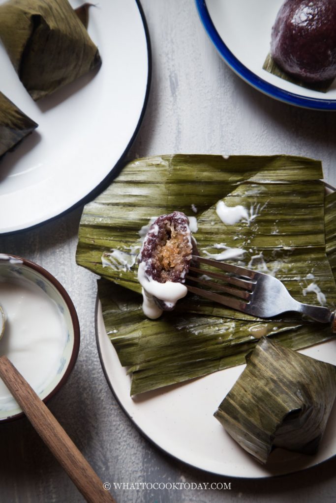 Kue/Kuih Koci Gula Kelapa (Kue Bugis)