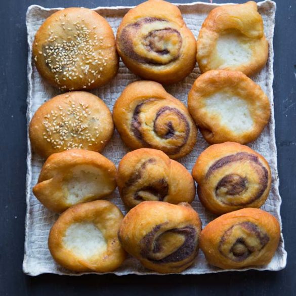 Shio Pan / Japanese Buttery Salty Bread (Poolish Bread)