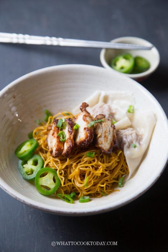 Kolo Mee / Kon Loh Mee (Malaysian Dry Noodles)