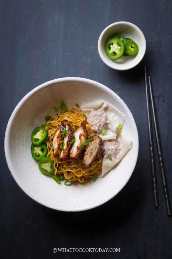 Kolo Mee / Kon Loh Mee (Malaysian Dry Noodles)