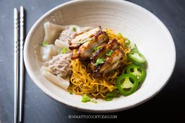 Kolo Mee / Kon Loh Mee (Malaysian Dry Noodles)