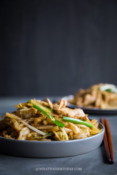 How To Make Cambodian Lort Cha (Stir-fried Rice Pin Noodles)