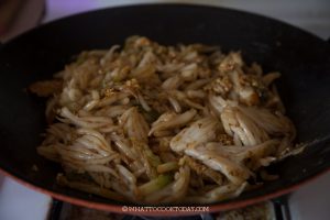 How To Make Cambodian Lort Cha (Stir-fried Rice Pin Noodles)