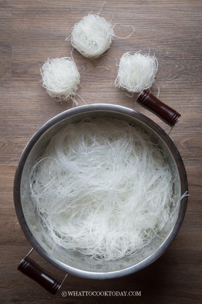 Soun Goreng (Fried Tang Hoon/Bean Thread Noodles Stir-fry) - What To ...