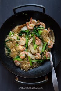Soun Goreng (Fried Tang Hoon/Bean Thread Noodles Stir-fry) - What To ...