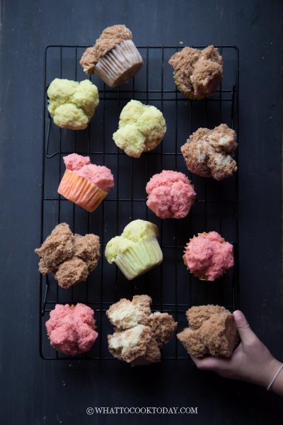 Pandan Coconut Huat Kueh (Fatt Koh)