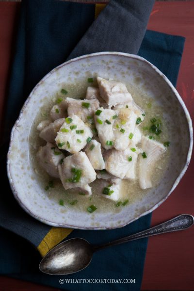 Chinese Fish Fillet in Ginger Sauce (姜汁鱼片)