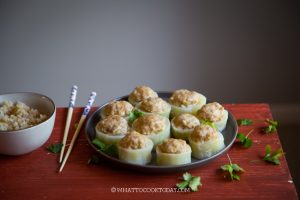 How To Make Stuffed Fuzzy Melon Rings (Mao Gua) - What To Cook Today