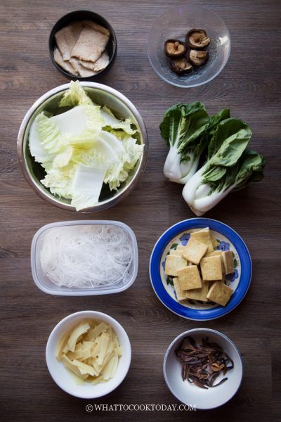 How To Make Simple Buddha's Delight (Lo Han Jai) - What To Cook Today