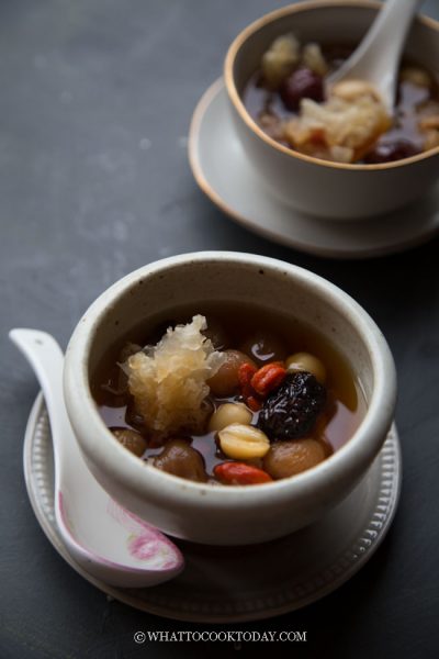 Snow Fungus Dessert Soup (Tong Sui) - What To Cook Today