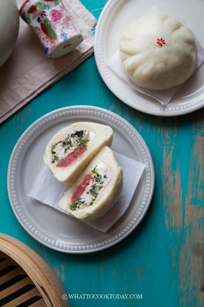 Soft and Fluffy Banh Bao (Vietnamese Steamed Pork Bun)